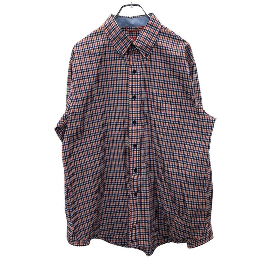 IZOD チェックシャツ Lサイズ アイゾッド ネイビー ホワイト オレンジ 長袖シャツ ボタンダウンシャツ 古着卸 アメリカ仕入 t2208-3781 : t2208-3781 : 古着屋 ...