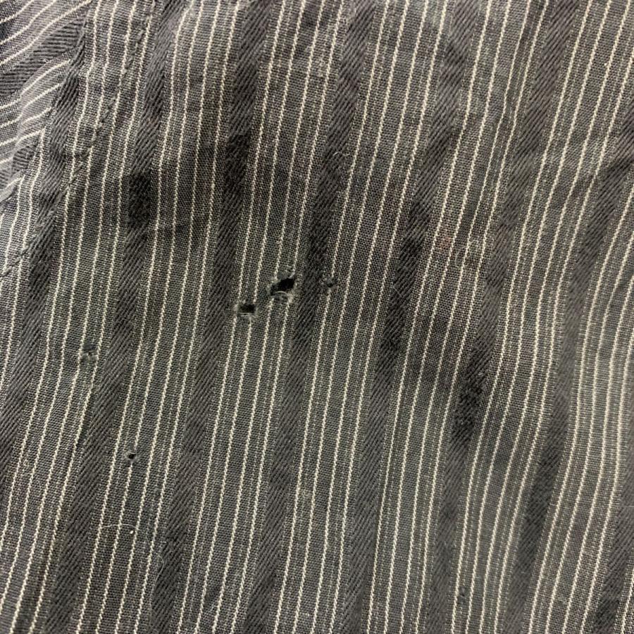 Calvin Klein 長袖ストライプシャツ Lサイズ カルバンクライン ブラック ダークグレー 古着卸 アメリカ仕入 t2209-3230 : 古着屋DEN ヤフーショッピング店 - 通販 ...