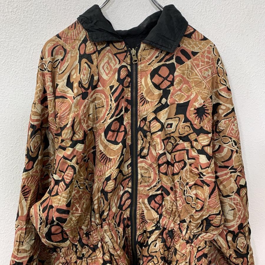 ジップアップジャケット XLサイズ程度 総柄 ブラウン系 古着卸 アメリカ仕入 t2209-3544 : 古着屋DEN ヤフーショッピング店 - 通販 - Yahoo!ショッピング