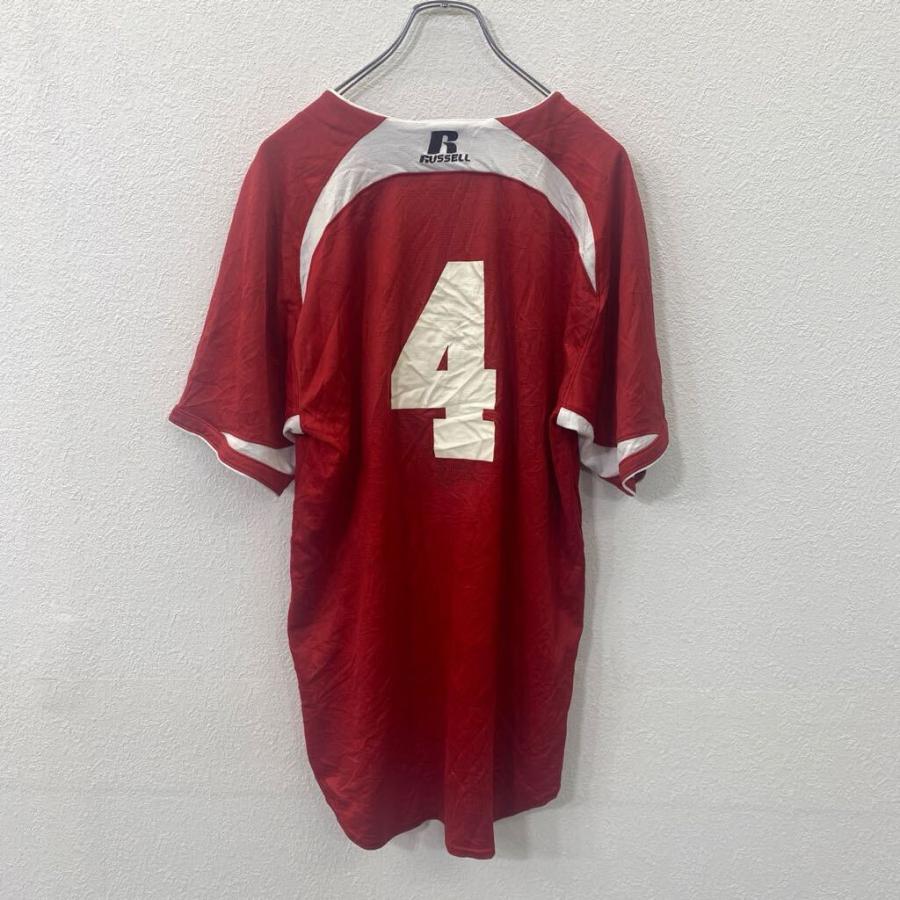 RUSSEL ATHLETIC 半袖 シャツ ゲーム シャツ M サイズ ラッセルアスレチック レッド 古着卸 アメリカ仕入 t2406-3974 :t2406-3974:古着屋DEN ヤフー ...
