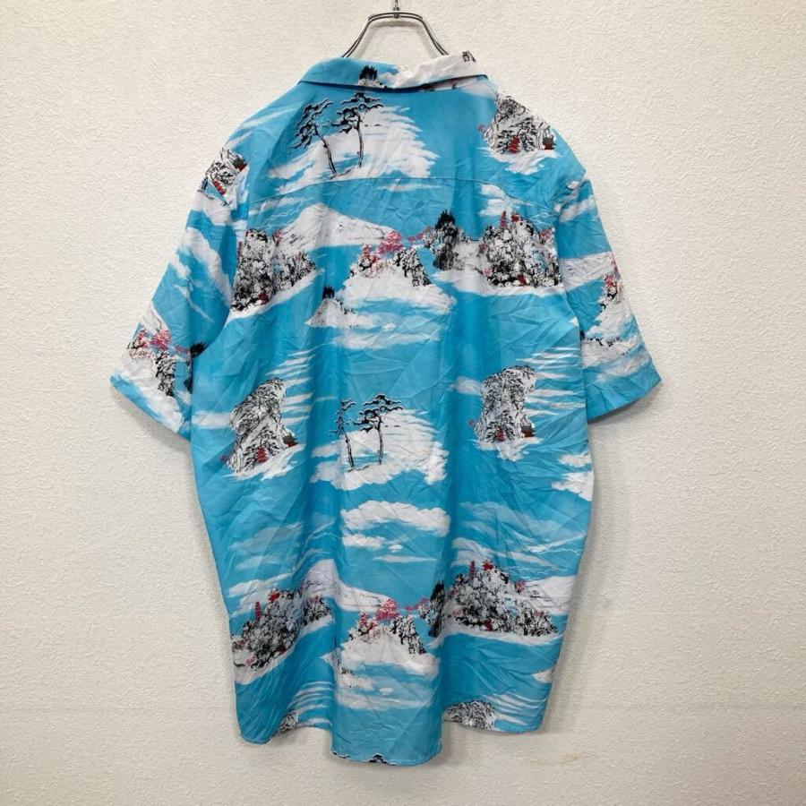 半袖 シャツ XLサイズ 胸ポケット 総柄 ライトブルー 古着卸 アメリカ仕入 t2407-3169 : 古着屋DEN ヤフーショッピング店 - 通販 - Yahoo!ショッピング