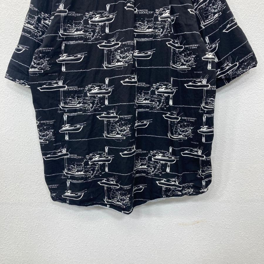 Jsland Blue 半袖 シャツ XLサイズ 胸ポケット 総柄 ブラック 古着卸 アメリカ仕入 t2407-3191 : 古着屋DEN ヤフーショッピング店 - 通販 - Yahoo!ショッピング