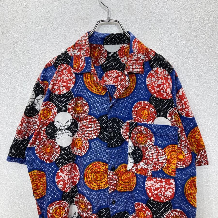 半袖 シャツ Lサイズ 胸ポケット 総柄 レッド ブルー 古着卸 アメリカ仕入 t2407-3689 : 古着屋DEN ヤフーショッピング店 - 通販 - Yahoo!ショッピング