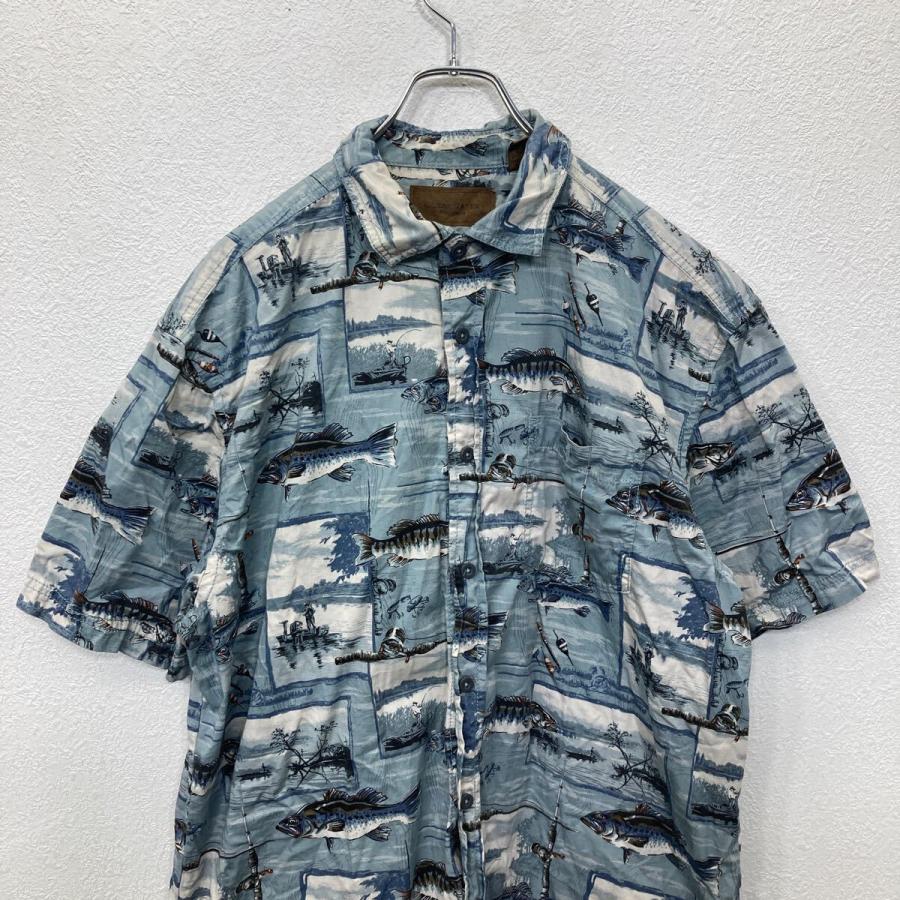 CLEAR WATER 半袖 シャツ Lサイズ 胸ポケット 総柄 ブルー コットン 古着卸 アメリカ仕入 t2407-4225 : 古着屋DEN ヤフーショッピング店 - 通販 - Yahoo ...