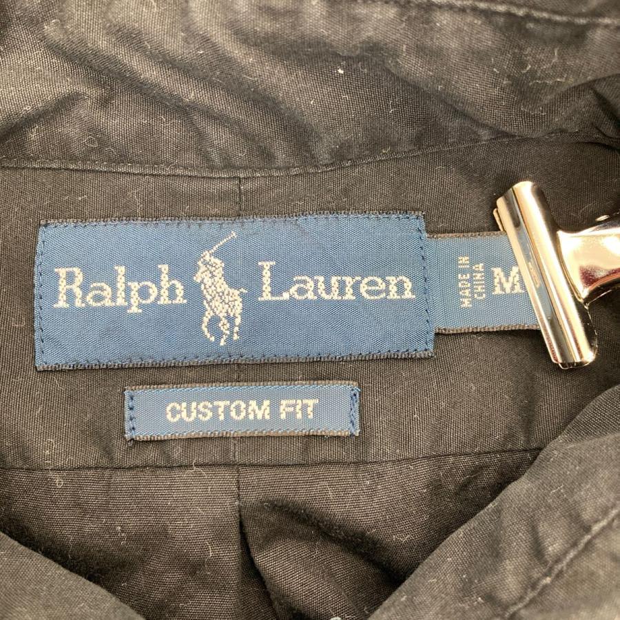 Ralph Lauren 長袖 シャツ Mサイズ ラルフローレン 刺繍 ボタンダウンシャツ カスタムフィット ブラック 古着卸 アメリカ仕入 t2408-3598 : 古着屋DEN ヤフー ...