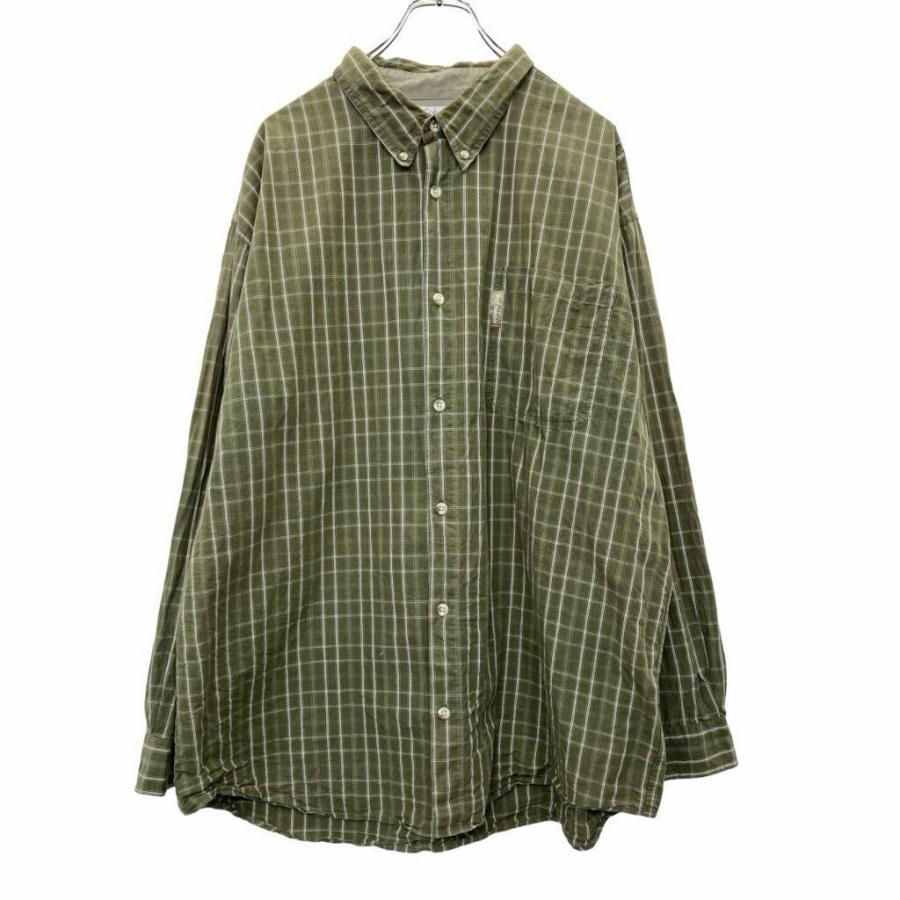 Columbia 長袖 シャツ XXL コロンビア ビッグサイズ 胸ポケット ボタンダウンシャツ チェック柄 グリーン 古着卸 アメリカ仕入 t2408-3829 : 古着屋DEN ヤフー ...