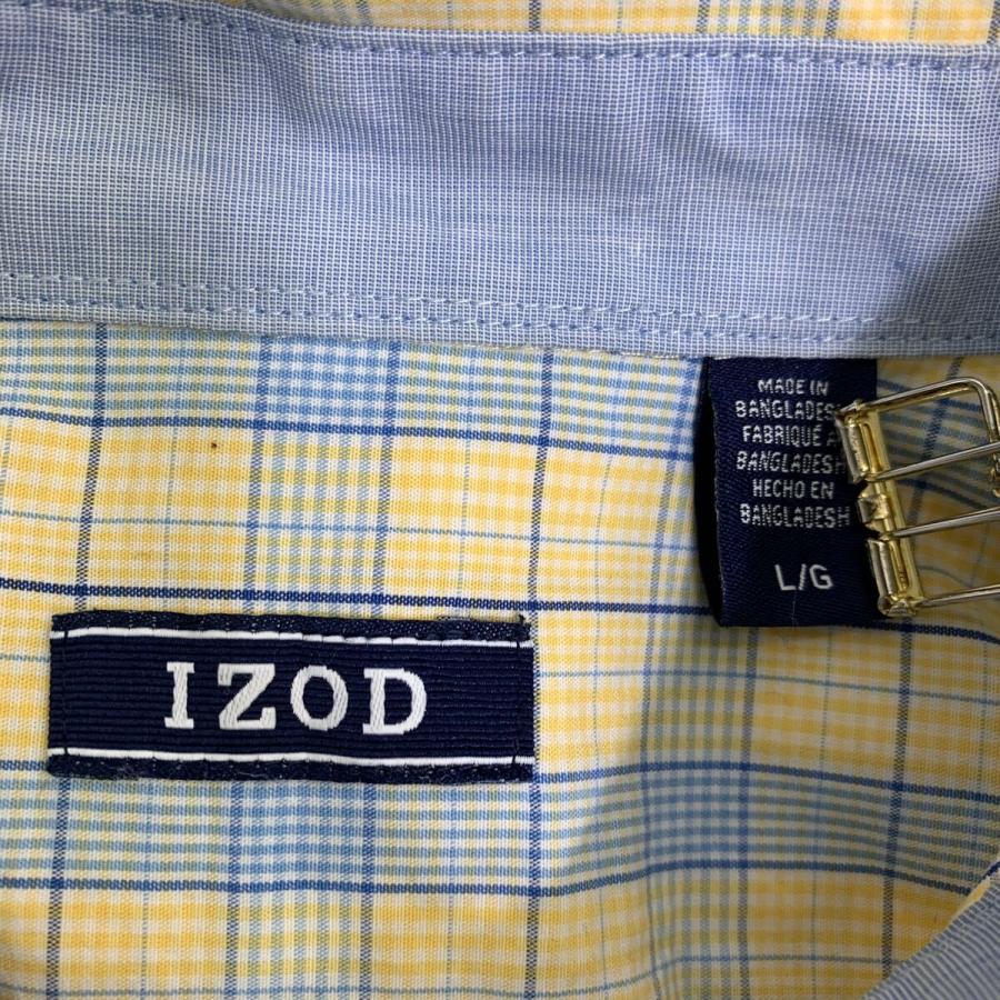 IZOD 長袖 チェックシャツ Lサイズ イエロー 古着卸 アメリカ仕入 t2409-3032 : 古着屋DEN ヤフーショッピング店 - 通販 - Yahoo!ショッピング