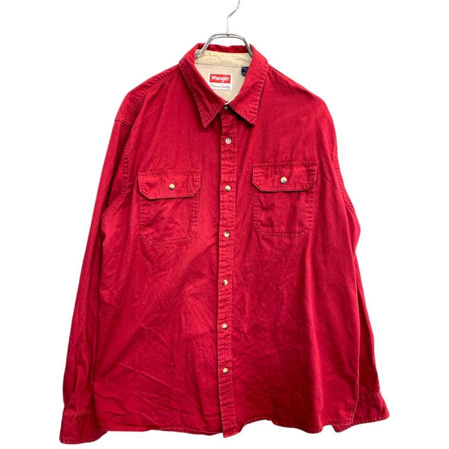 Wrangler 長袖シャツ Lサイズ ラングラー ワインレッド コットン 古着卸 アメリカ仕入 t2409-3049 : 古着屋DEN ヤフーショッピング店 - 通販 - Yahoo!ショッピング
