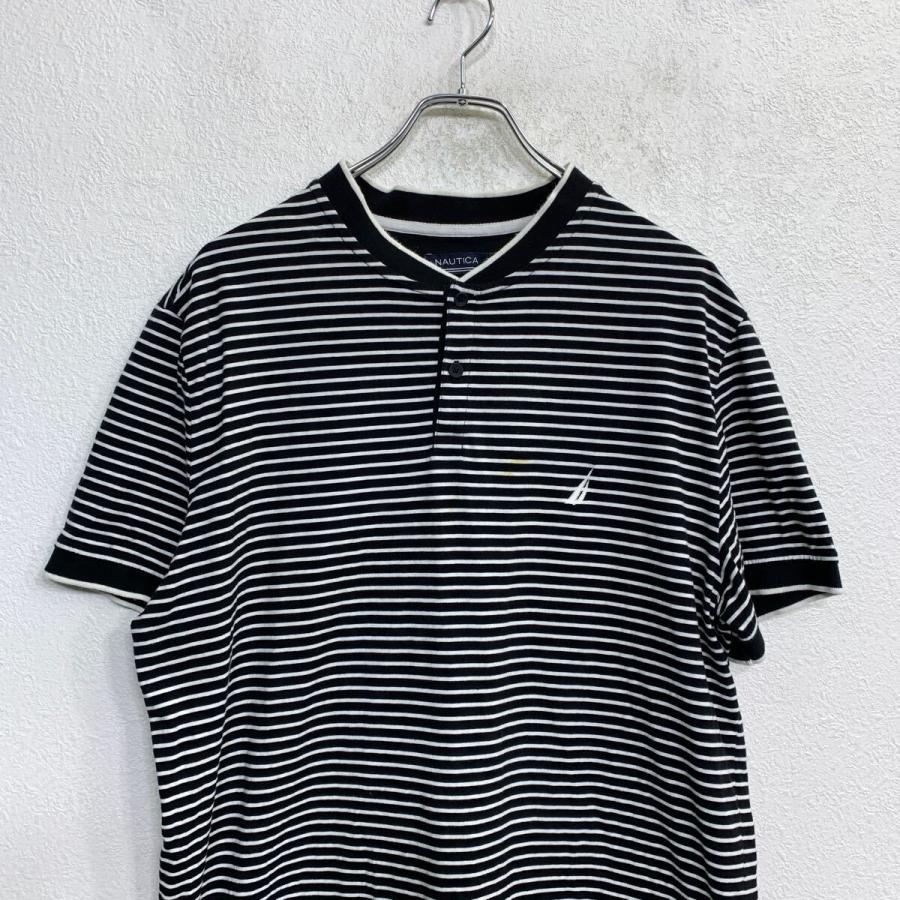 NAUTICA 半袖 Tシャツ XLサイズ ノーティカ ボーダー 白黒 ボタン 古着卸 アメリカ仕入 t2409-3402 : 古着屋DEN ヤフーショッピング店 - 通販 - Yahoo ...