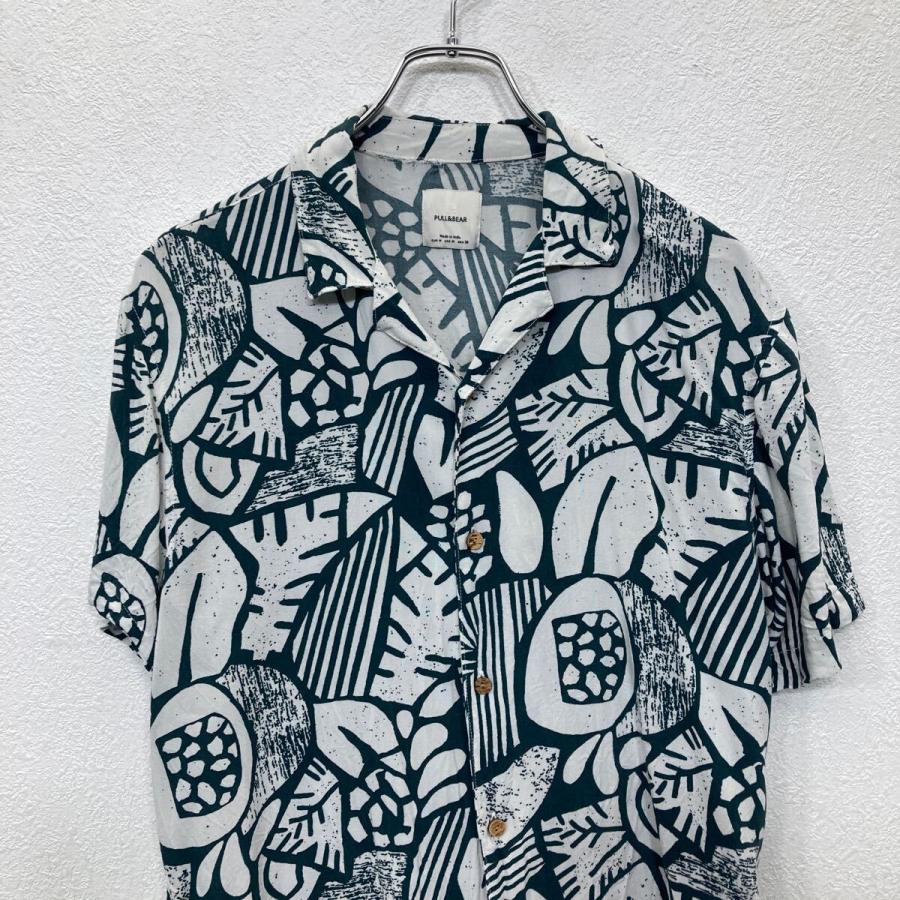 PULL&BEAR 半袖 シャツ Mサイズ 総柄 グリーン ホワイト 古着卸 アメリカ仕入 t2409-3781 : 古着屋DEN ヤフーショッピング店 - 通販 - Yahoo!ショッピング