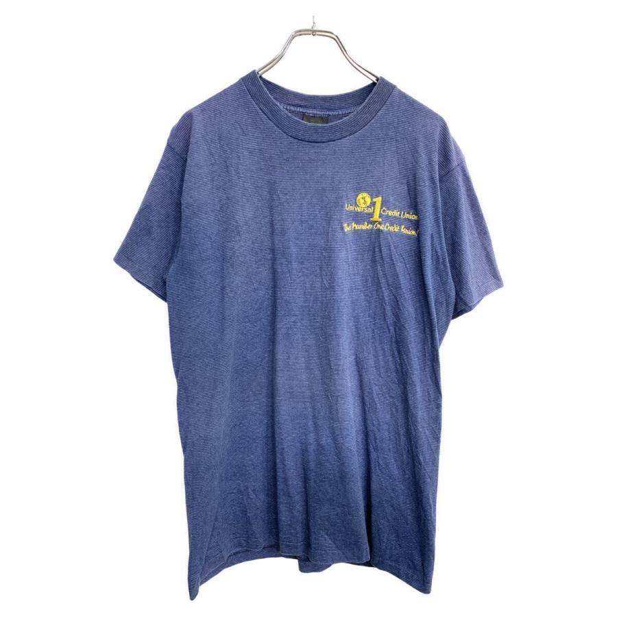 TENNESSEE RIVER 半袖 ロゴ Tシャツ Lサイズ シングルステッチ ボーダー ネイビー 古着卸 アメリカ仕入 t2409-4098 : 古着屋DEN ヤフーショッピング店 ...