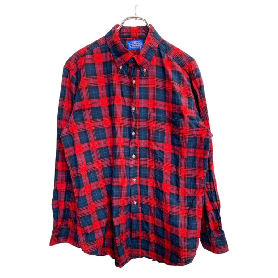 Country Traditionals 長袖 チェックシャツ Lサイズ レッド グリーン USA製 古着卸 アメリカ仕入 t2410-3186 : t2410-3186 : 古着屋DEN ...