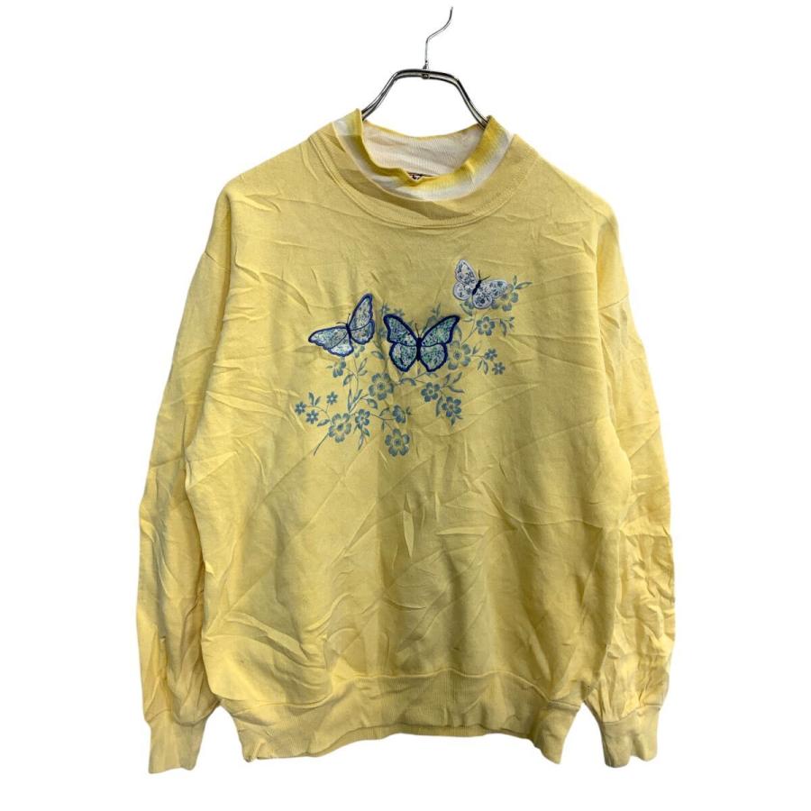 top stitch By MORNING SUN スウェット Mサイズ モーニングサン レディース イエロー 古着卸 アメリカ仕入 t2411-3368 : t2411-3368 : 古着屋 ...