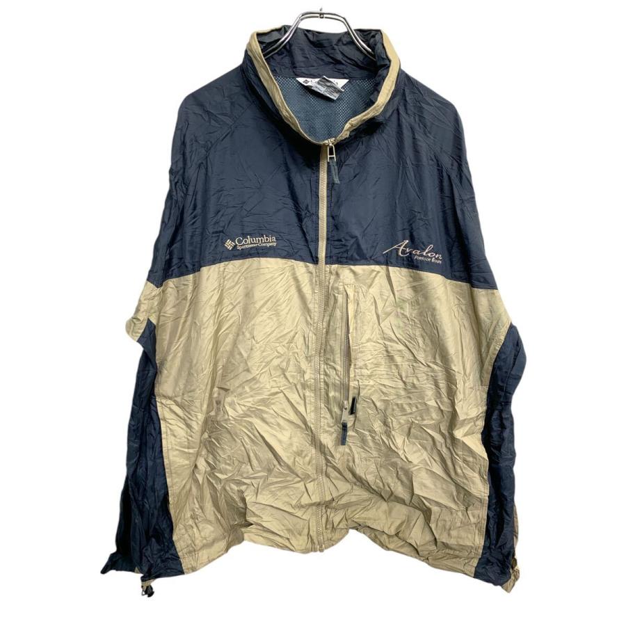 Columbia ナイロンジャケット XXLサイズ コロンビア ビッグサイズ ベージュ ダークグレー 古着卸 アメリカ仕入 t2411-3383 : 古着屋DEN ヤフーショッピング店 ...