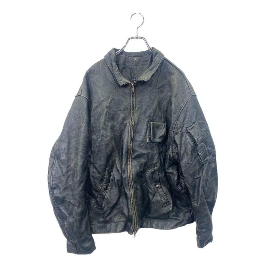 フランス軍 パイロットレザージャケット Lサイズ相当 70s ブラック 古着卸 アメリカ仕入 t2502-3092 : 古着屋DEN ヤフーショッピング店 - 通販 - Yahoo!ショッピング