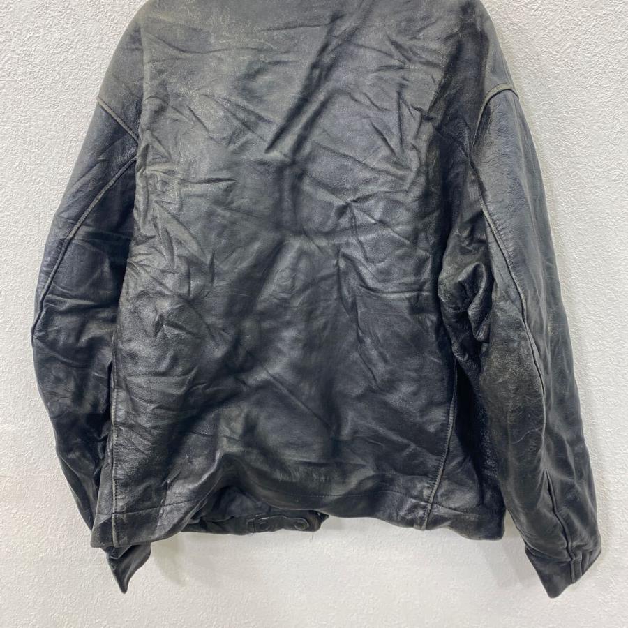フランス軍 パイロットレザージャケット Lサイズ相当 70s ブラック 古着卸 アメリカ仕入 t2502-3092 : 古着屋DEN ヤフーショッピング店 - 通販 - Yahoo!ショッピング