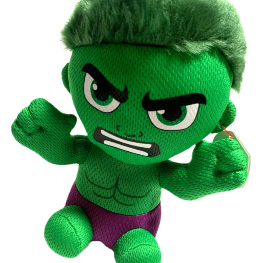 Ty Beanie Babies マーベル ハルク ぬいぐるみ マスコット MARVEL HULK アベンジャーズ ビーニーズ アメコミ ...
