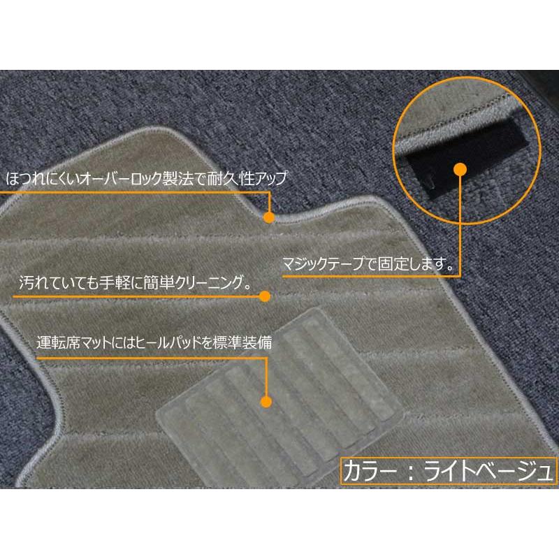Vulcans エルグランド E51 前期 フロアマット ライトベージュ 10枚セット 内装 パーツ カスタム アクセサリー : Vulcans - 通販 - Yahoo!ショッピング