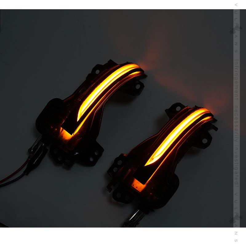 Vulcans 「セール価格」本田車用 N-BOX JF3/JF4 LEDドアミラーウィンカーランプ スモークレンズ 流れるウィンカー機能付 工具付 取付簡単 外装パーツ LEDシーケンシャル ...