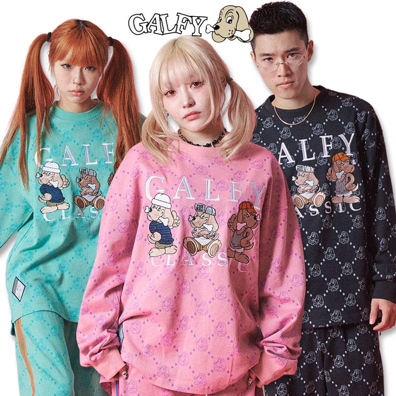 GALFY ガルフィー 紋紋ロンTee極 141005 長袖Tシャツ ブラック ピンク グリーン L XL ヤンキー 犬 : 洋服屋わんこ ...