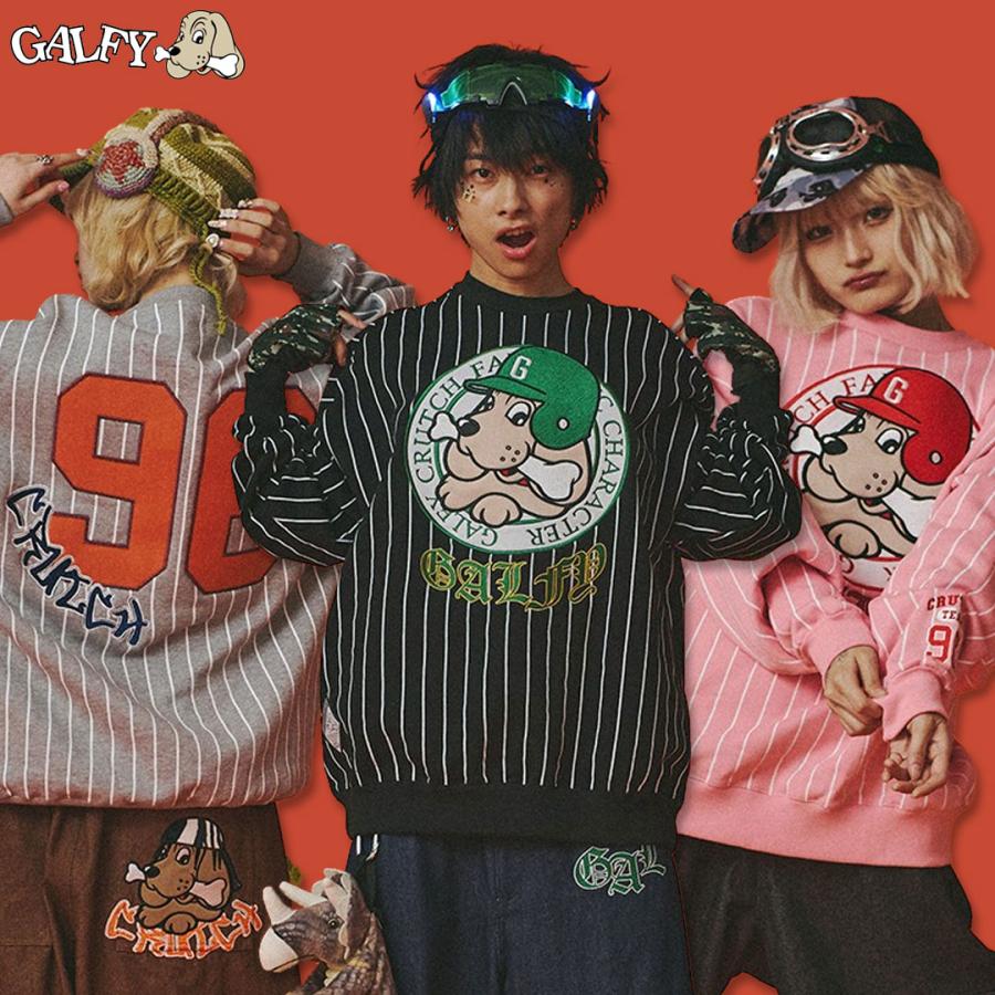 GALFY ガルフィー バッセンスウェット トレーナー 151008 L 中型犬 XL 大型犬 #20 BLACK #50 PINK #120 杢GRAY メンズ レディース ギャル 25SS ...