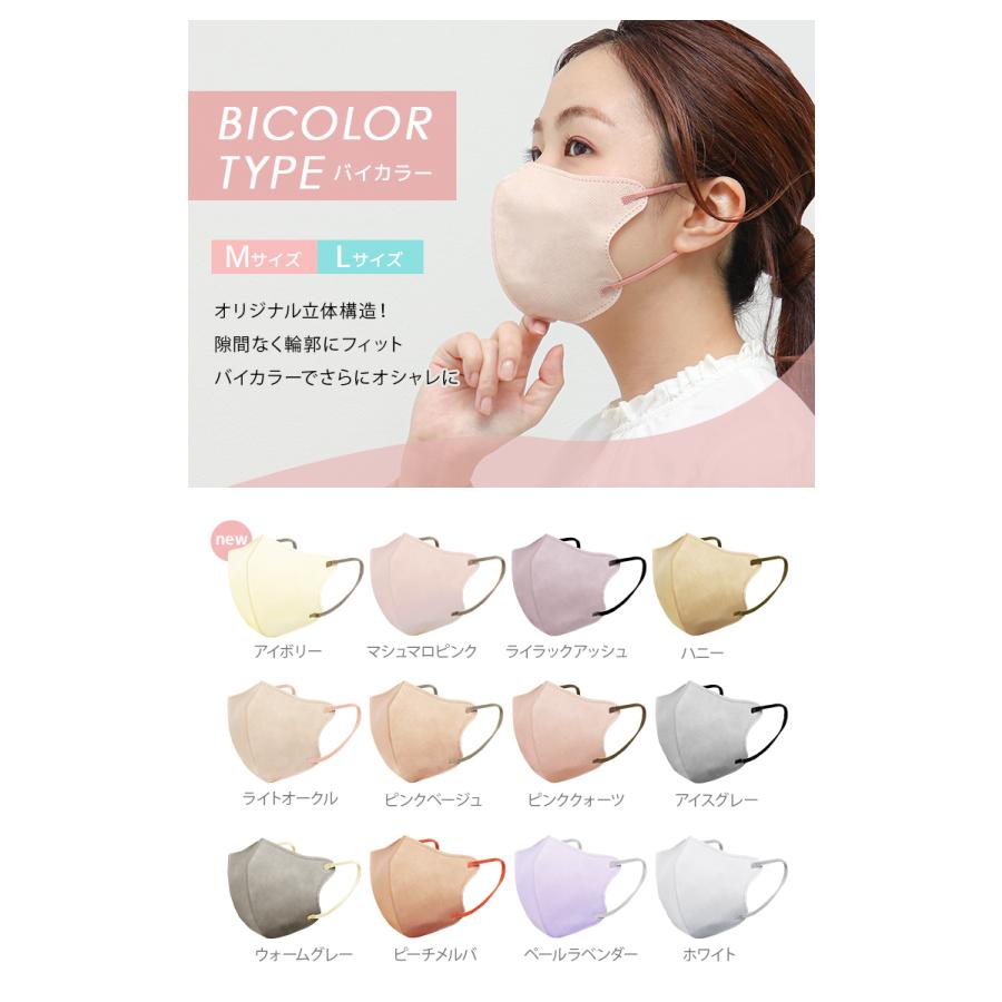 数量限定 1箱349円 接触冷感 3Dデイリースタイル カラーマスク 両面同色 3D 立体マスク 3層構造 不織布マスク 小顔 ジュエルフラップマスク WEIMALL :BWM3D7Z:W ...