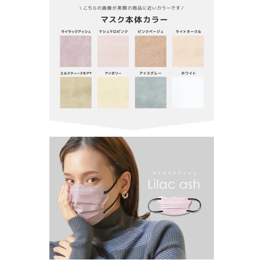 WEIMALL ウェイビースタイル 小顔 美人 バイカラー 両面同色 血色カラー 新形状 3層構造 3D 不織布 立体 99%カット おしゃれ ジュエルフラップマスク : W-CLASS ...