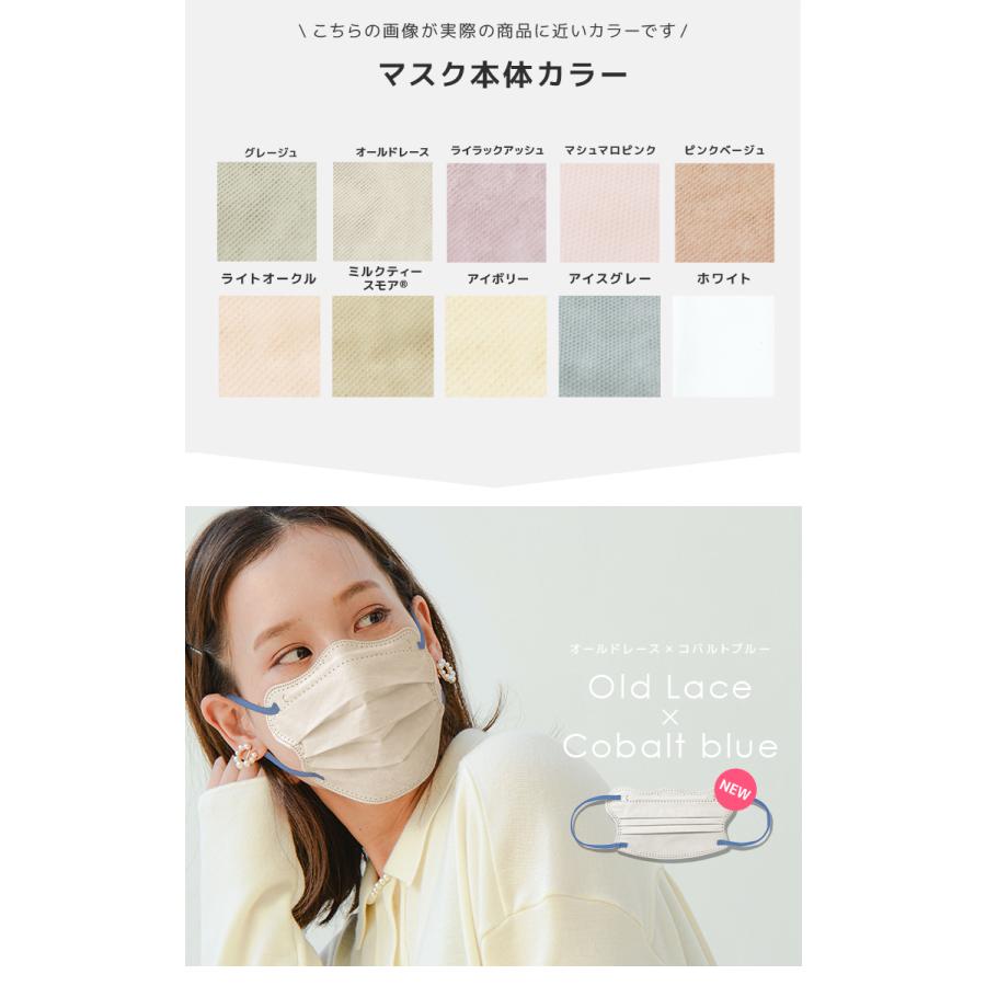 WEIMALL ウェイビースタイル 小顔 美人 バイカラー くすみカラー 両面同色 血色カラー 新形状 3層構造 3D 不織布 立体 おしゃれ ジュエルフラップマスク : W-CLASS ...