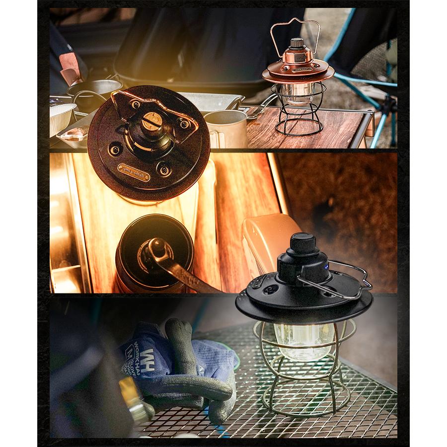 MERMONT LEDランタン USB充電式 アウトドア ランタン レトロ 間接照明 小型 キャンプ レイルロードランタン アンティーク : W-CLASS - 通販 - Yahoo!ショッピング