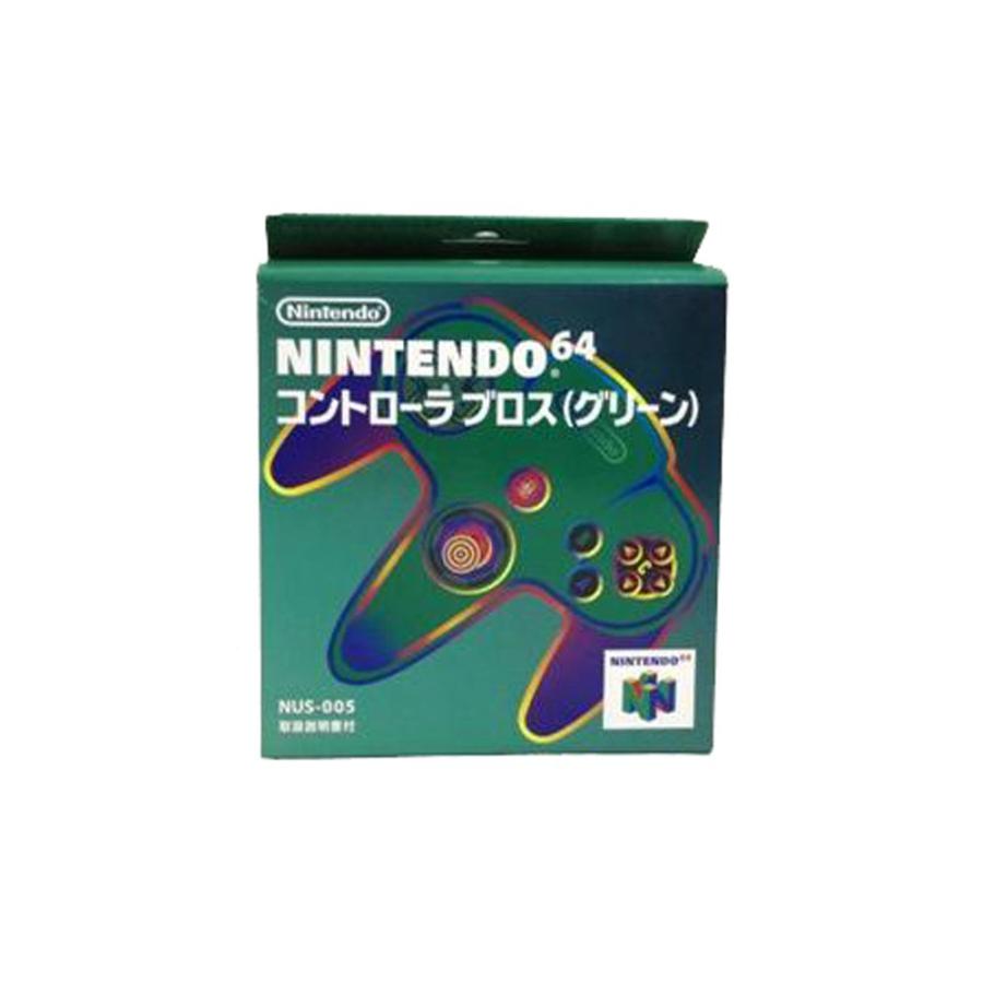 コントローラーBros.グリーン N64 : b0001rbiki-a10wkmft4i89r-20250109 : World Happiness - 通販 - Yahoo!ショッピング