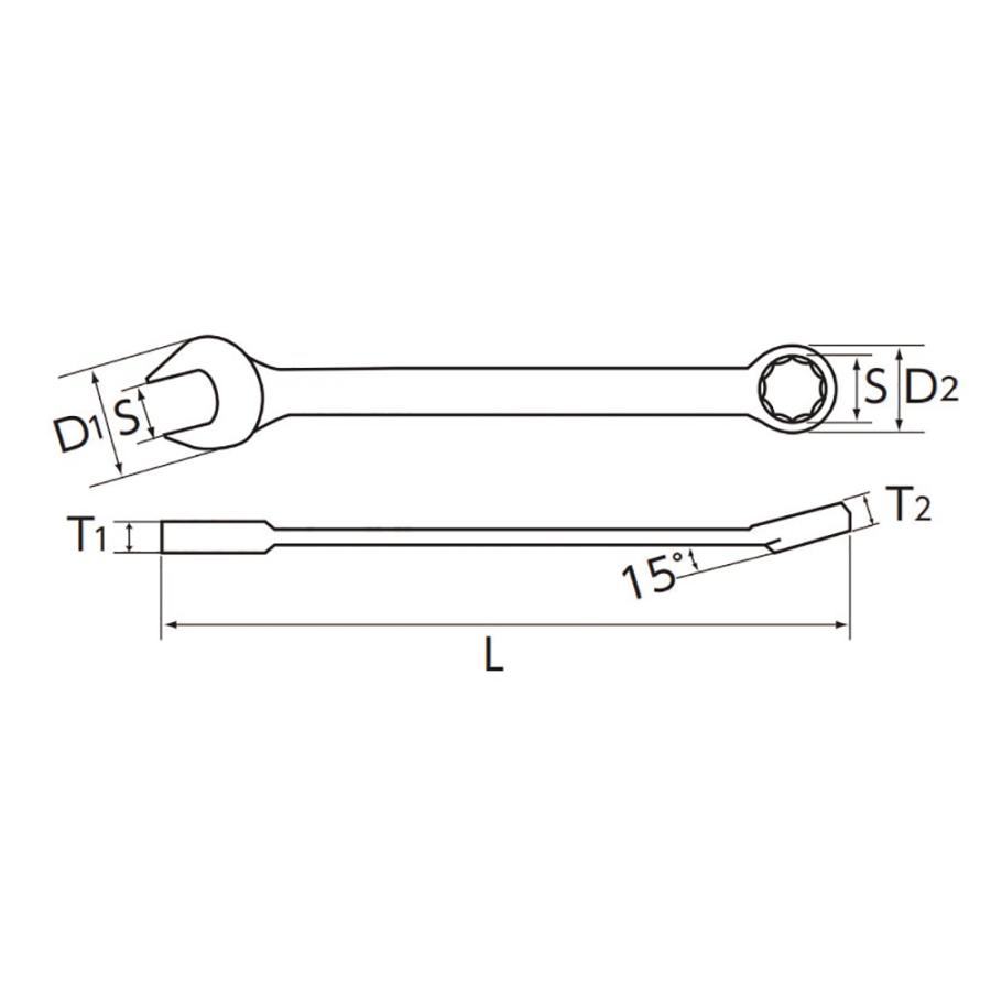 KTC コンビネーションレンチ インチ MS2-25/32 工具 ケーティーシー : 1120202 : WORLD IMPORT TOOLS - 通販 - Yahoo!ショッピング