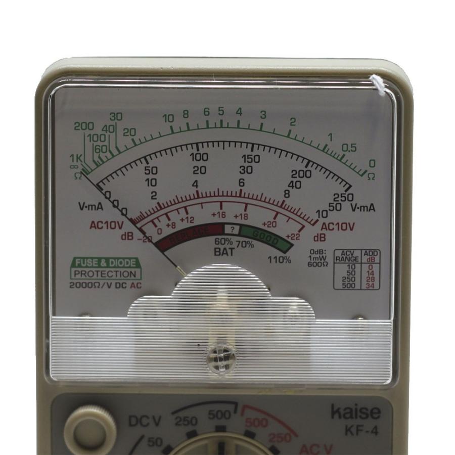 KAISE アナログマルチメーター KF-4 : WORLD IMPORT TOOLS - 通販 - Yahoo!ショッピング
