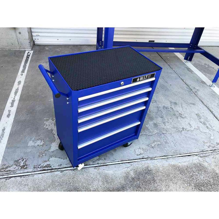 WORLD IMPORT TOOLS WIT 5段ドロワーキャビネット ブルー AT22551-05 5dr : WORLD IMPORT TOOLS - 通販 - Yahoo!ショッピング