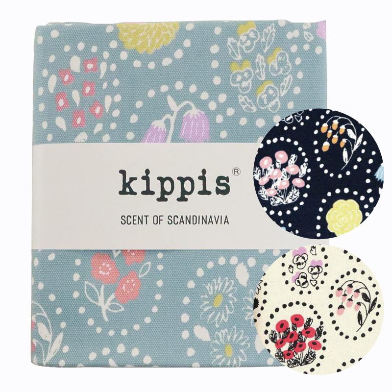 kippis オックス 生地 Kippis キッピス 花柄 夏の花 ケサクッカ 50cm 北欧 カットクロス : 手芸用品 ダブルノート Yahoo!店 - 通販 - Yahoo!ショッピング