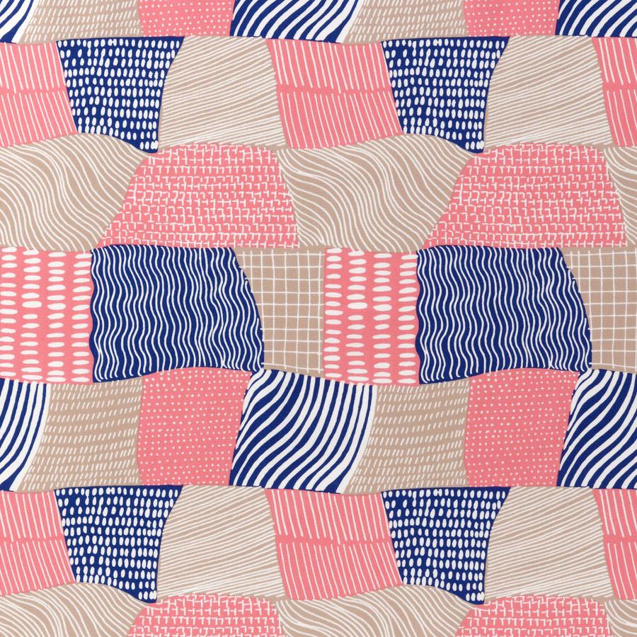 kippis オックス 生地 Kippis キッピス Lintuperspektiivi 鳥瞰図 北欧 カットクロス : 手芸用品 ダブル ...