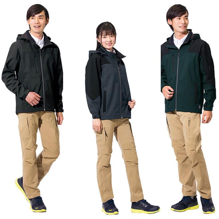 作業服 アイトス タルテックス AITOZ TULTEX 裏フリース防風ジャケット AZ-10312 4L 防寒 防風 保温 作業着 ユニセックス メンズ レディース : az-10312 ...