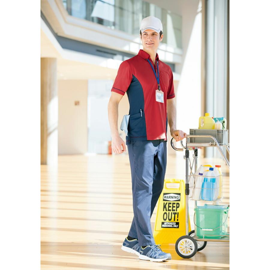 作業服 アイトス AITOZ サイドポケット半袖ポロシャツ AZ-7679 4L 通年 スタイリッシュ 作業着 ユニセックス メンズ レディース : 作業服の渡辺商会・返品交換OK安心 ...