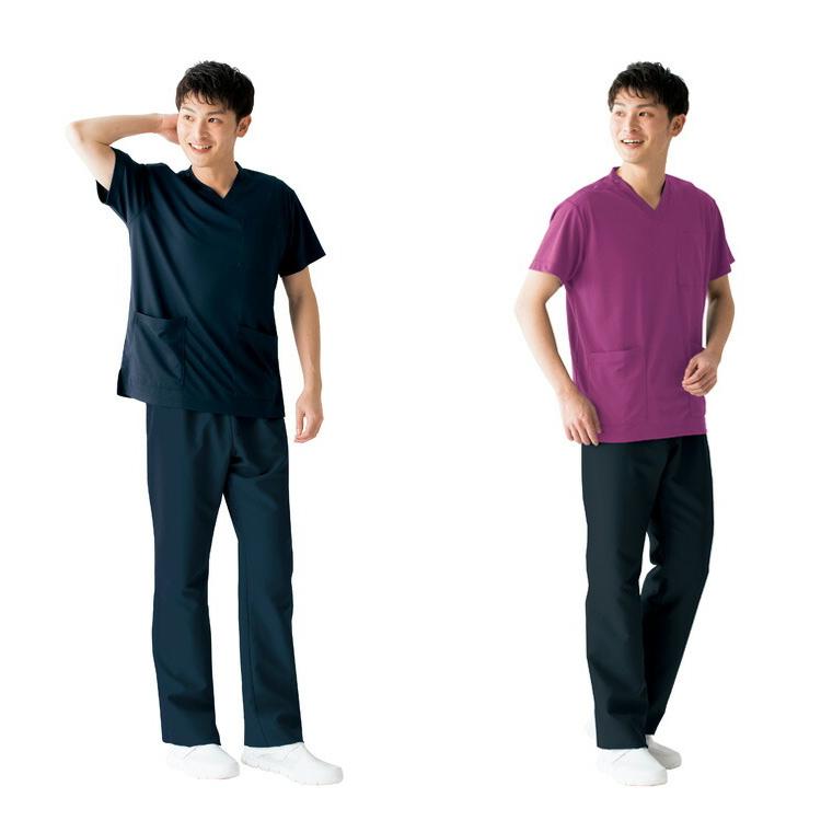 作業服 アイトス AITOZ ニットスクラブ AZ-861411 SS-5L 通年 ニット素材 作業着 ユニセックス メンズ レディース : 作業服の渡辺商会・返品交換OK安心 - 通販 ...