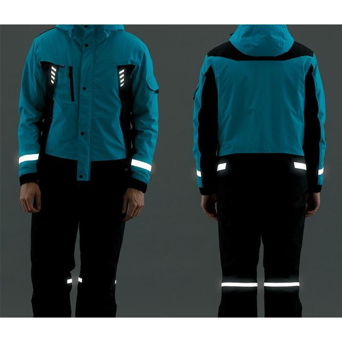 作業服 上下セット アイトス タルテックス AITOZ TULTEX ジャケット AZ-8876 3L ＆ パンツ AZ-8877 3L 防寒 透湿防水 撥水 作業着 ユニセックス : az ...