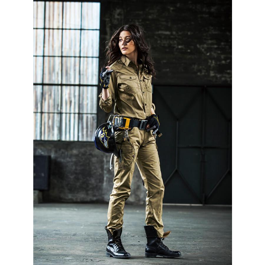 作業服 上下セット バートル BURTLE 長袖シャツ 1515 M-3L ＆ カーゴパンツ 1502 S-3L 秋冬 制電 作業着 ユニセックス メンズ レディース :burtle-1515 ...