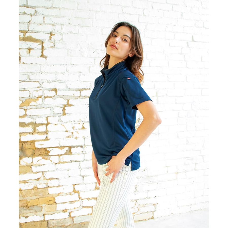 作業服 バートル BURTLE 半袖ジップシャツ 415 SS-3L 春夏 ストレッチ 吸汗速乾 消臭 作業着 ユニセックス メンズ レディース : 作業服の渡辺商会・返品交換OK安心 ...