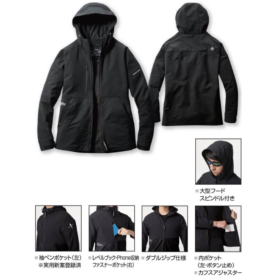 作業服 バートル BURTLE フーディージャケット 9515 S-XXL 春夏 ストレッチ 作業着 ユニセックス メンズ レディース : burtle-9515 : 作業服の渡辺商会・返品 ...