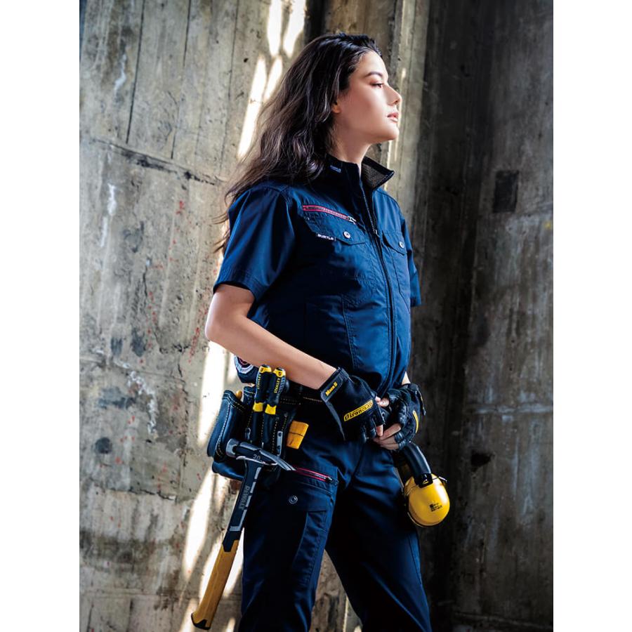 BURTLE バートル エアークラフト 半袖ブルゾン 服単品 AC7146 4L AIR CRAFT 熱中症対策 猛暑対策 春夏 作業着 作業服 : 作業服の渡辺商会・返品交換OK安心 ...