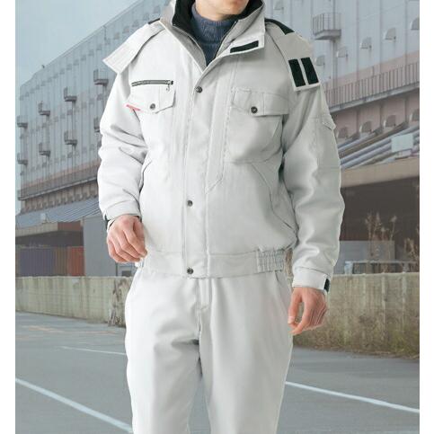 防寒服 防寒着 防寒ブルゾン(フード付) 48420（M〜LL） 48420シリーズ 自重堂（JICHODO） お取寄せ :jicho-48420:作業服の渡辺商会・返品交換OK安心 - 通販 ...