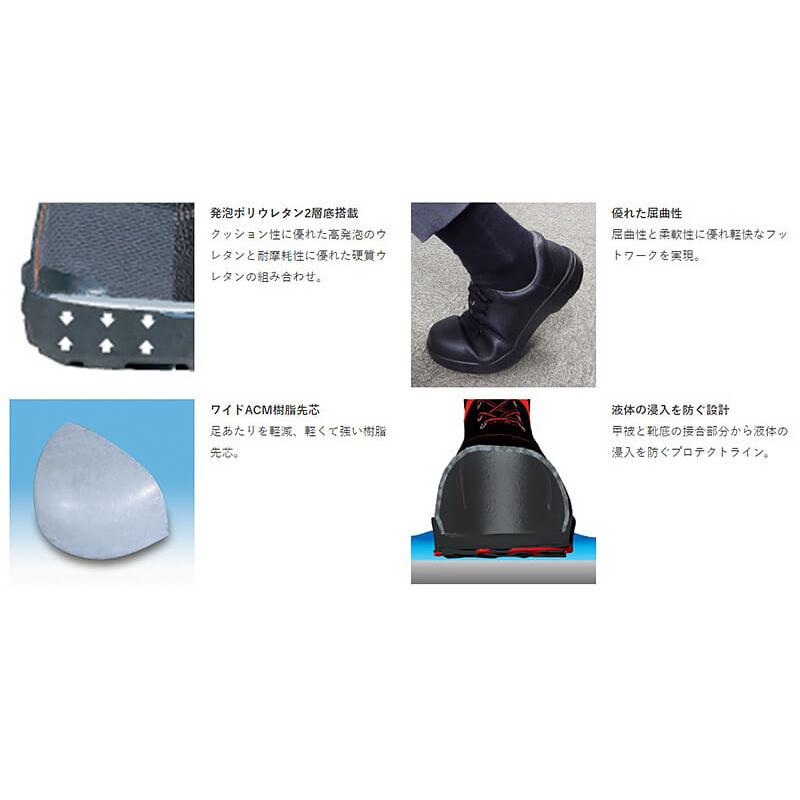 安全靴 シモン Simon AW11 BV 23.5-28.0cm EEE JIS規格 短靴 作業靴 セーフティシューズ 【返品交換不可】 : simon-1000910 : 作業服の渡辺商会 ...