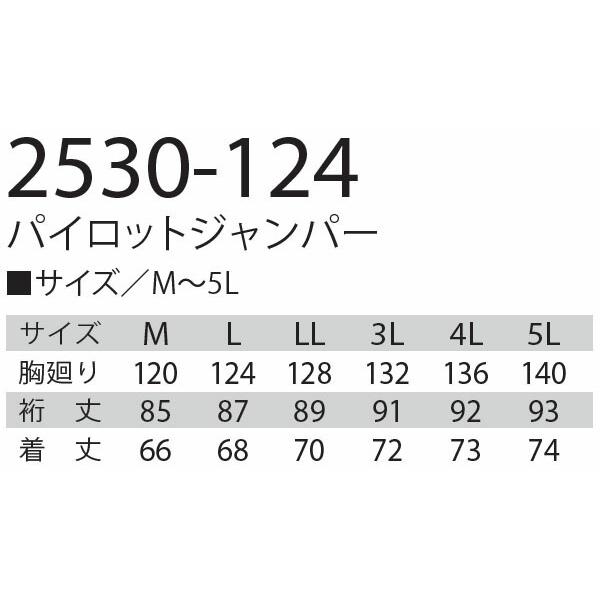 作業服 寅壱 TORAICHI パイロットジャンパー 2530-124 4L 防寒 制電 作業着 メンズ : tora-2530-124-4l : 作業服の渡辺商会・返品交換OK安心 - 通販 ...