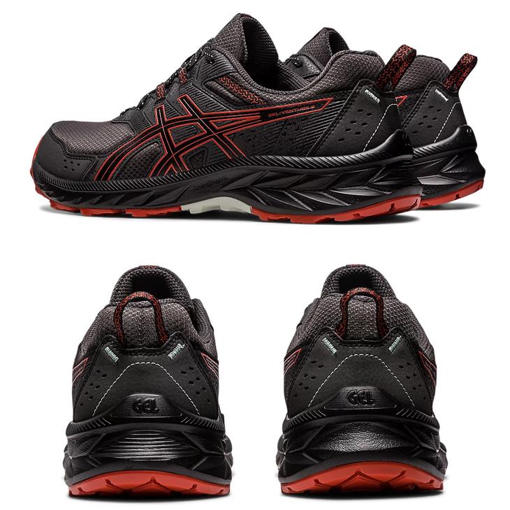 ASICS アシックス トレイルランニングシューズ メンズ asics GEL-VENTURE 9 ゲルベンチャー EXTRA WIDE 幅広 ...