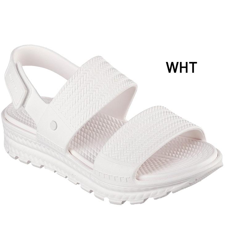 SKECHERS スケッチャーズ レディース サンダル ARCH FIT FOOTSTEPS-SUNNY DAYS バックストラップ アーチ ...