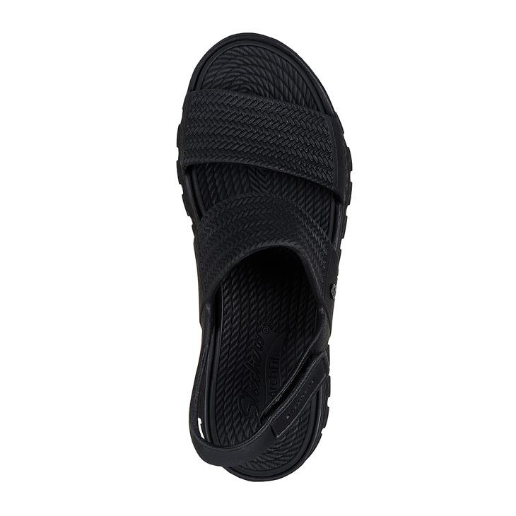 SKECHERS スケッチャーズ レディース サンダル ARCH FIT FOOTSTEPS-SUNNY DAYS バックストラップ アーチ ...