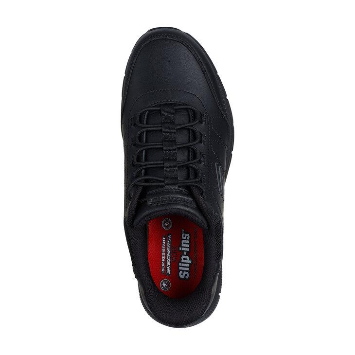 SKECHERS（スケッチャーズ） スリップインズ メンズ スニーカー SKECHERS NAMPA-KNOTLY｜防滑・感電防止 立ったまま ...